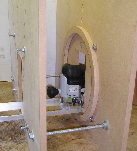 Koko's jig for making a stave drum without a lathe